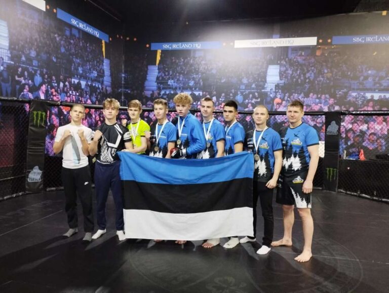 Meie noortele Iirimaalt kolm medalit - MMA klubi Tallinnas